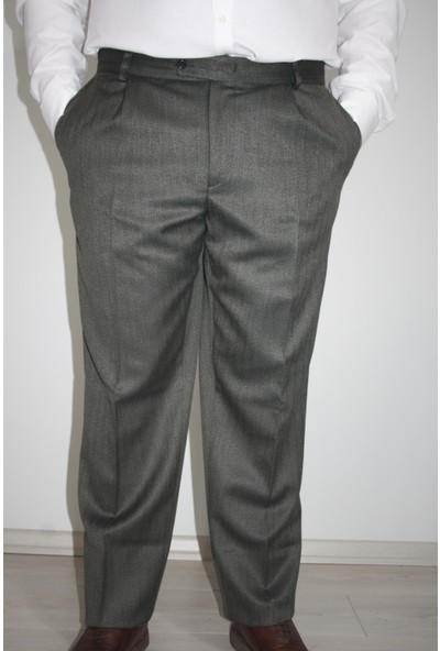 Jack Paul Erkek Haki Geniş Kesim Tek Pileli Balıksırtı Kumaş Pantolon Jack Paul Erkek Haki Geniş Kesim Tek Pileli Balıksırtı Kumaş Pantolon