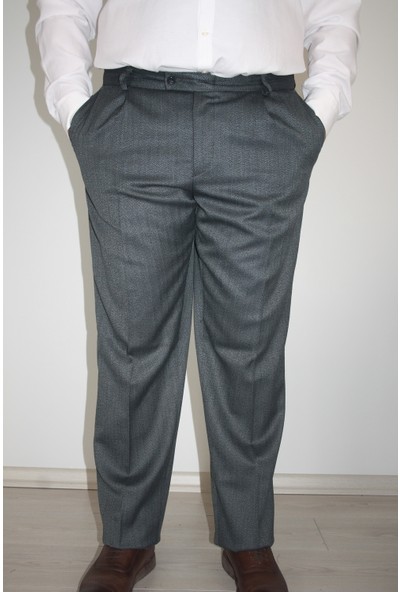 Jack Paul Erkek Mavi Geniş Kesim Tek Pileli Balıksırtı Kumaş Pantolon Jack Paul Erkek Mavi Geniş Kesim Tek Pileli Balıksırtı Kumaş Pantolon