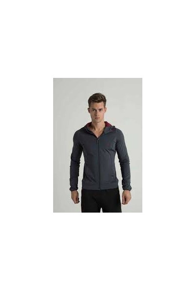 Crosstime 7006 Erkek Dalgıc Kumas Tek Ust Kapsonlu Sweat