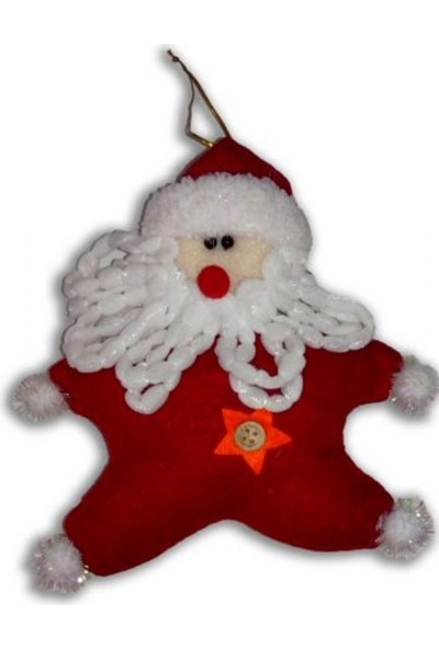 Pandoli Peluş Noel Baba Yılbaşı Süsü 16 cm