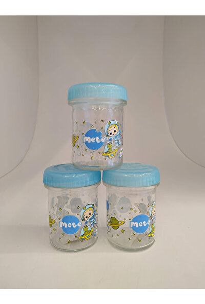 Renga Üçlü Mama Kavanozu 200 ml Mavi Renga Üçlü Mama Kavanozu 200 ml Mavi