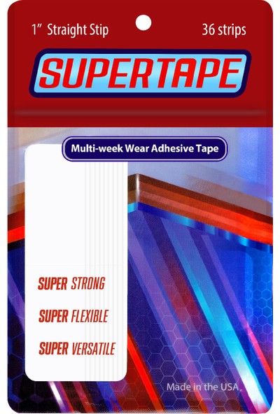 True Tape Protez Saç Bandı Super Tape Stright - 1'' x 3'' (2,5 x 7,5 Cm) 36 Adet