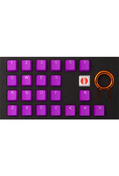 Tai-Hao Rubber Gaming Aydınlatmalı Keycaps Set - 22 Keys Rubberized Doubleshot Key Caps ( Purple Mystery ) Tai-Hao Rubber Gaming Aydınlatmalı Keycaps Set - 22 Keys Rubberized Doubleshot Key Caps ( Purple Mystery )