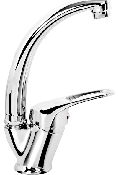 Ekfa Mix Banyo Lavobo Bataryası Musluğu Çift Su Girişli