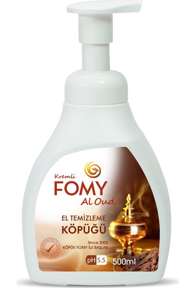 Fomy Al Oud Köpük Sabun El Yüz Vücut 500 ml Fomy Al Oud Köpük Sabun El Yüz Vücut 500 ml
