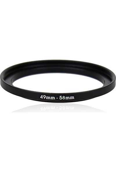 Raypro 49-58MM Dönüştürücü Step Up Halka Filtre Adaptör 49MM-58MM Raypro 49-58MM Dönüştürücü Step Up Halka Filtre Adaptör 49MM-58MM