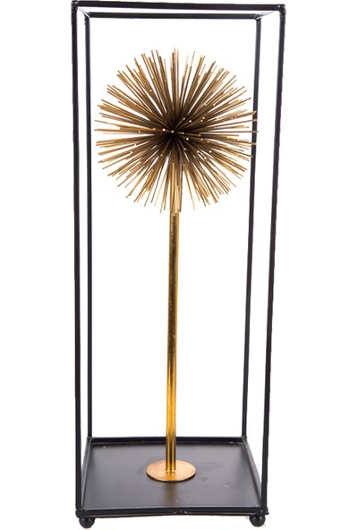 Creart Home Crearthome Metal Çubuk Dekor 17X17X43 cm Ll 005
