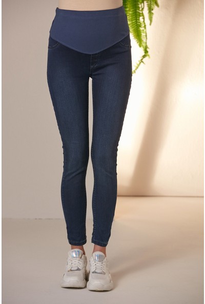 Görsin Hamile Gör&sin Lacivert Hamile Kot Pantolon