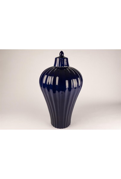 Mikasa Mavi Kapaklı Seramik Küp 7.003.MKS.1063 Mikasa Mavi Kapaklı Seramik Küp 7.003.MKS.1063