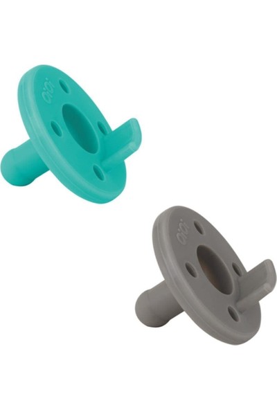 Oioi Emzik 2'li Yeşil Gri