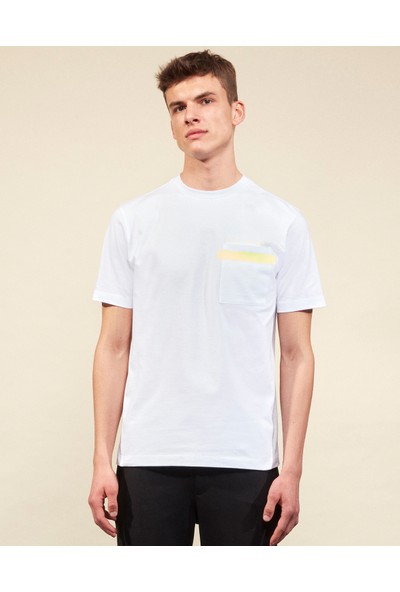 Skechers Erkek Beyaz Tshirt S211520-100