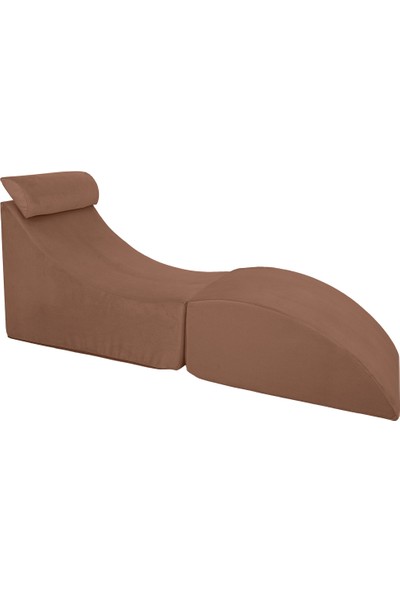 Homedius Bella Puf Olabilen Dinlenme Koltuğu - Kahverengi