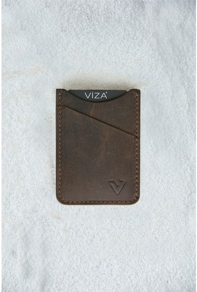 Viza Leather Frog Deri Açık Kahve Kartlık Viza Leather Frog Deri Açık Kahve Kartlık