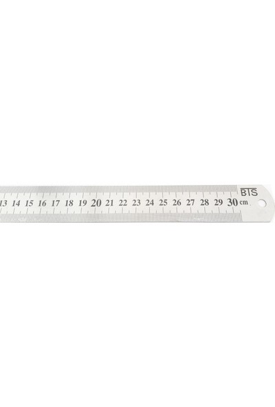 Bts 12259 Çelik Cetvel 50 cm 30 mm Bts 12259 Çelik Cetvel 50 cm 30 mm
