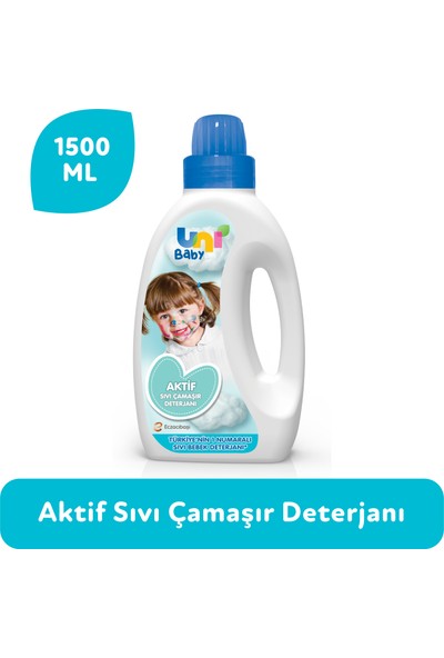 UNI BABY SENSITIVE SIVI DETERJAN 1500 ML UNI BABY SENSITIVE SIVI DETERJAN 1500 ML