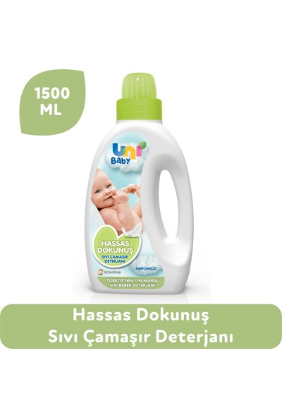 Uni Baby Çamaşır Deterjanı Sensitive 1500 ML Uni Baby Çamaşır Deterjanı Sensitive 1500 ML