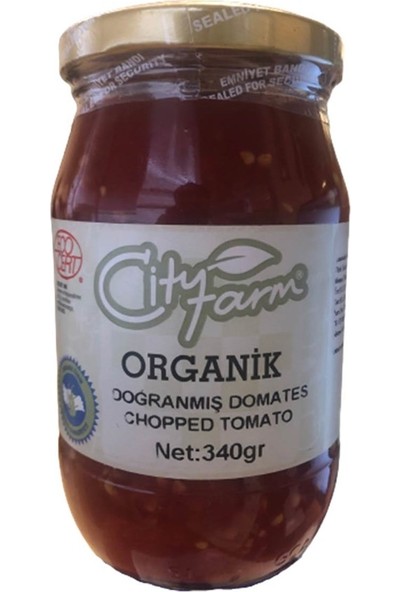 City Farm Organik Domates Rendesi 340 gr City Farm Organik Domates Rendesi 340 gr