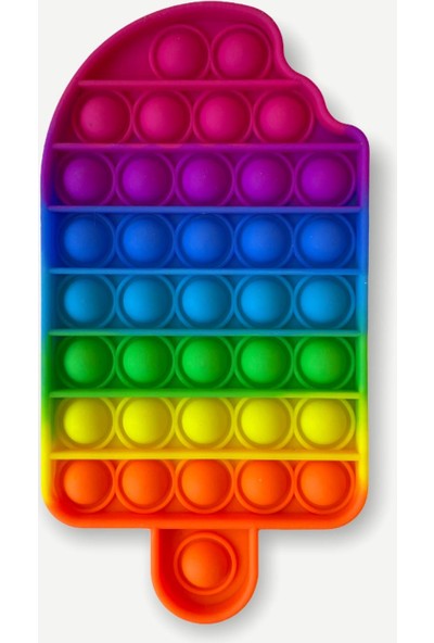 Gogu Toys Push Bubble Pop It Rainbow Gökkuşağı Ice Cream Dondurma 10 x 19 cm Büyük Boy Gogu Toys Push Bubble Pop It Rainbow Gökkuşağı Ice Cream Dondurma 10 x 19 cm Büyük Boy