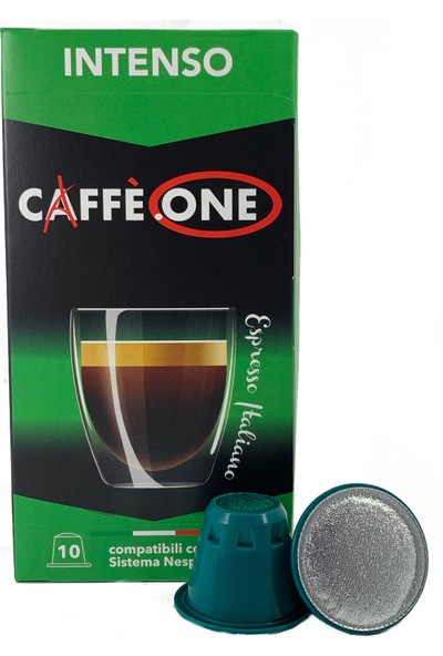Caffe.one Intenso Nespresso Uyumlu Kapsül Kahve 11/13 Caffe.one Intenso Nespresso Uyumlu Kapsül Kahve 11/13