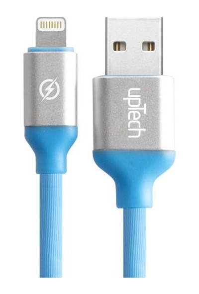 Uptech USB Lightning Data ve Hızlı Şarj Kablosu 1,2 M Blue Uptech USB Lightning Data ve Hızlı Şarj Kablosu 1,2 M Blue