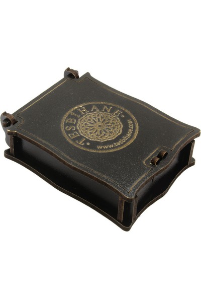 Tesbihane Ahşap Kolye Küpe Kutusu