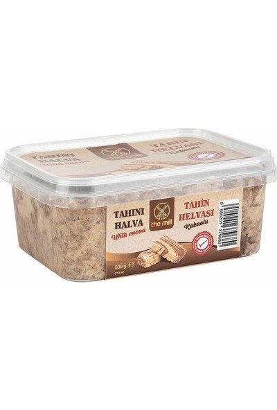 The Mill Tahin Helvası (Kakaolu) 500 gr Pet - Doğal Lif Kaynağı - Helal - Vegan - Doğal Olarak İşlenmiş - Atıştırmalık ve Kahvaltı İçin İdeal - Kimyasal İçermez - Enerji Kaynağı - Lezzetli The Mill Tahin Helvası (Kakaolu) 500 gr Pet - Doğal Lif Kaynağı - Helal - Vegan - Doğal Olarak İşlenmiş - Atıştırmalık ve Kahvaltı İçin İdeal - Kimyasal İçermez - Enerji Kaynağı - Lezzetli