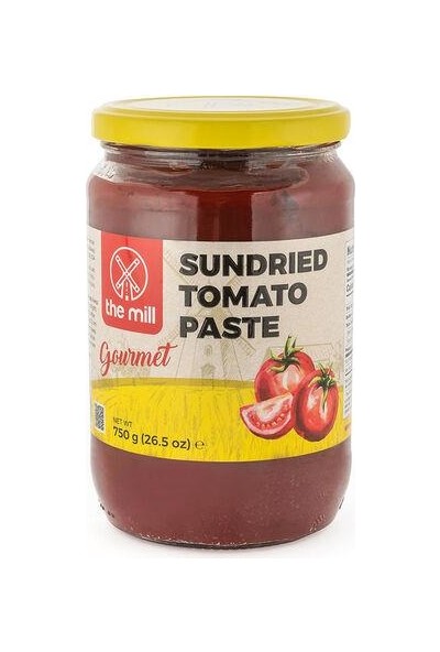 The Mill Gurme Güneşte Kurutulmuş Domates Salçası 750 gr. Cam Kavanoz - Doğal Olarak İşlenmiş - Lezzet Arttırıcı The Mill Gurme Güneşte Kurutulmuş Domates Salçası 750 gr. Cam Kavanoz - Doğal Olarak İşlenmiş - Lezzet Arttırıcı
