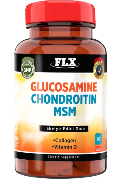 FLX Glucosamine Chondroitin Msm 60 Tablet FLX Glucosamine Chondroitin Msm 60 Tablet