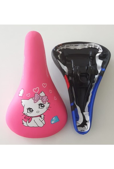 Wetto Çocuk Bisiklet Sele Oturak Bmx Kız Kedili Model Wetto Çocuk Bisiklet Sele Oturak Bmx Kız Kedili Model