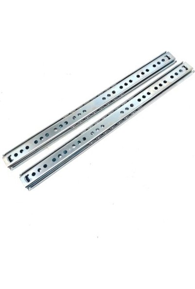 Atsız 17 mm Kalınlığında 30 cm Uzunluğunda Bilyalı Çekmece Rayı Atsız 17 mm Kalınlığında 30 cm Uzunluğunda Bilyalı Çekmece Rayı