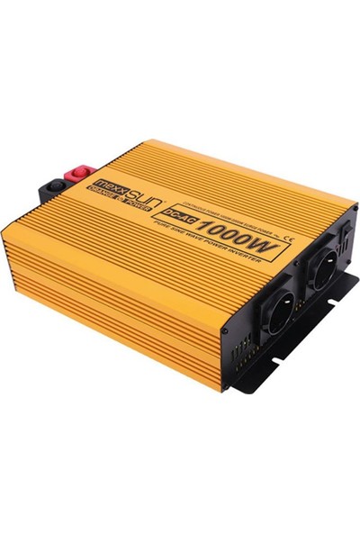 Mexxsun 24 Volt 1000 Watt Tam Sinüs Inverter Mexxsun 24 Volt 1000 Watt Tam Sinüs Inverter