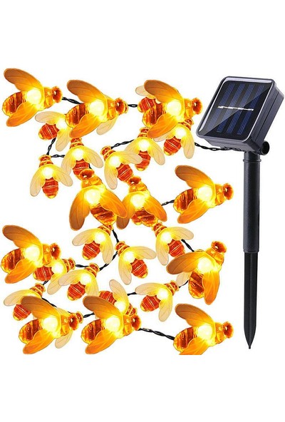 30 LED 4 Metre Güneş Enerjili Su Geçirmez Renkli LED Lamba Bahçe Teras Balkon Ağaç Solar Aydınlatma 30 LED 4 Metre Güneş Enerjili Su Geçirmez Renkli LED Lamba Bahçe Teras Balkon Ağaç Solar Aydınlatma