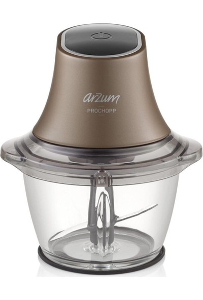 Arzum AR1021-T Bej Prochopp Cam Hazneli Doğrayıcı Arzum AR1021-T Bej Prochopp Cam Hazneli Doğrayıcı