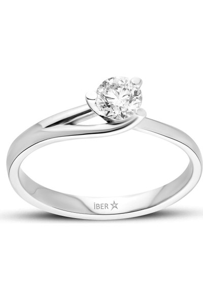 İber Diamond Iber G Renk Sı2 0.40 Karat Pırlanta Tektaş YÜZÜK-SYZG001-040HRD İber Diamond Iber G Renk Sı2 0.40 Karat Pırlanta Tektaş YÜZÜK-SYZG001-040HRD