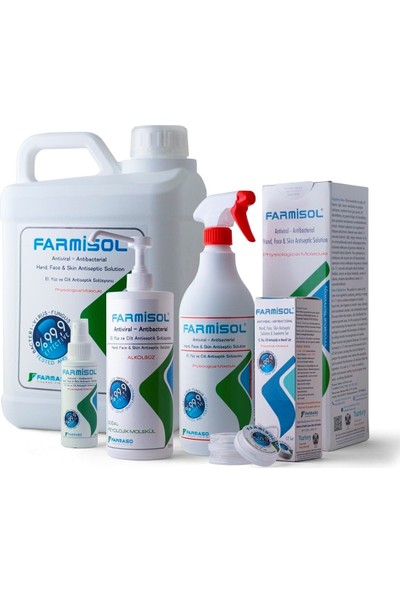Farmisol Dezenfektan - Kişisel Kullanım 5'li Set