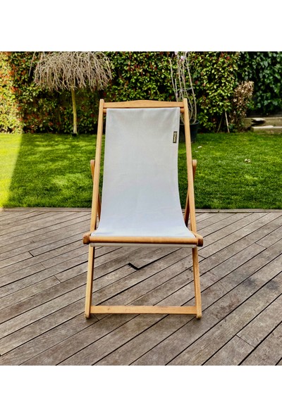 Marbre Home Ahşap Şezlong