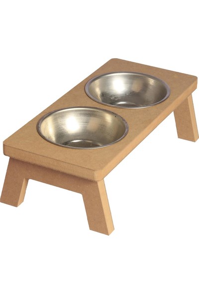 Mini Hediye Ahşap Kedi Özel Tasarım Demonte Köpek Mama Su Kabı Mini Hediye Ahşap Kedi Özel Tasarım Demonte Köpek Mama Su Kabı