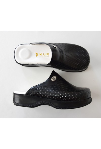 Nur Ortopedi Klasik Siyah Sabo Terlik Nur Ortopedi Klasik Siyah Sabo Terlik