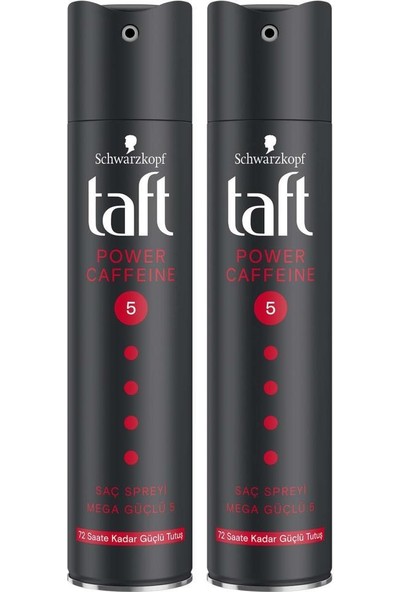 Taft Power Kafein Sprey 250 ml x 2 Adet Taft Power Kafein Sprey 250 ml x 2 Adet