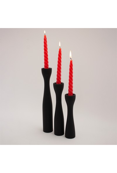 Cfg Ahşap Mumluk Şamdan