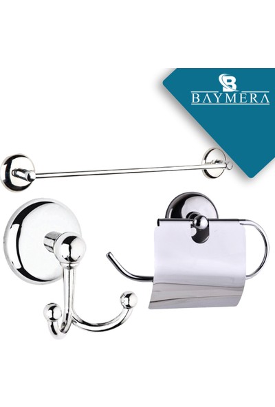 Baymera Uzun Havluluklu 3'lü Set