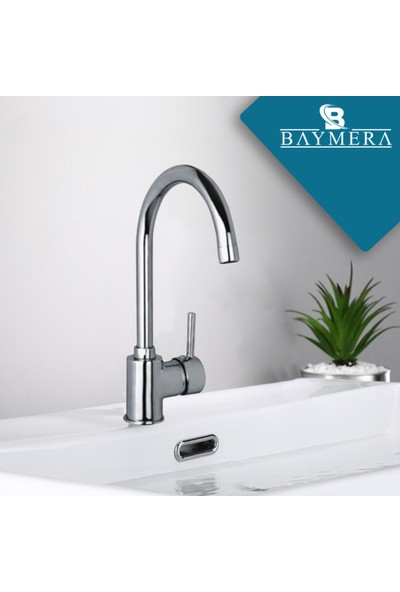 Baymera Delta Kuğu Lavabo Bataryası Baymera Delta Kuğu Lavabo Bataryası