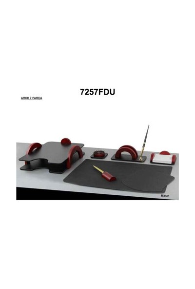 Bestar Arch 7257 Fdu Sümen Takımı 7 Parçalı Maun