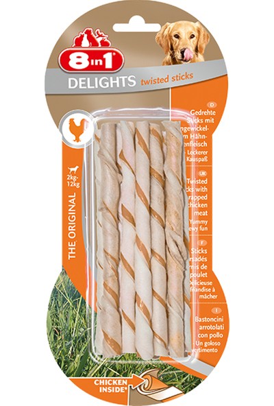 8in1 Delights Twisted Sticks 8in1 Delights Twisted Sticks
