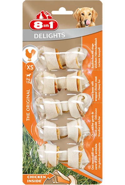 8in1 Delights Bone Xs
