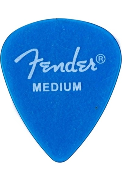 Fender California Clear Picks Lake Placid Blue Medium Gitar Penası Fender California Clear Picks Lake Placid Blue Medium Gitar Penası