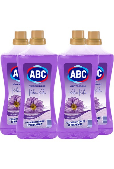 Abc Mor Çiçekler Yüzey Temizleyici 2500 ml X4