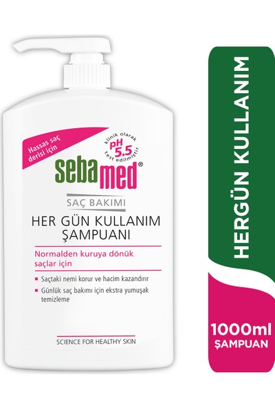 Sebamed Günlük Bakım Şampuanı 1000 ml