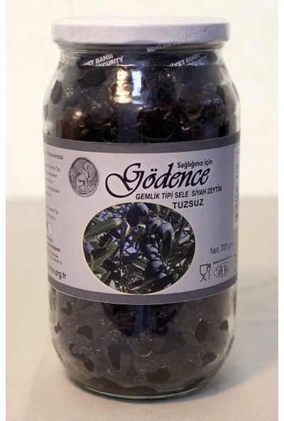 Gödence Kooperatifi Gemlik Tuzsuz Sele Siyah Zeytin 700 Gr. - Gödence Kooperatifi Gödence Kooperatifi Gemlik Tuzsuz Sele Siyah Zeytin 700 Gr. - Gödence Kooperatifi