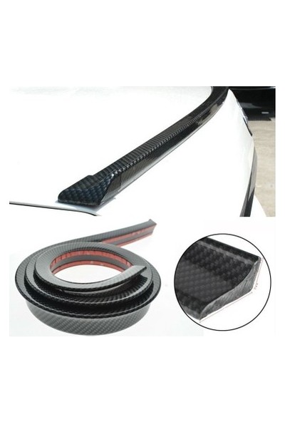 Avsaroto Alfa Romeo 145 Uyumlu Bagaj Üstü Karbon Carbon Spoiler-Bagaj Çıtası